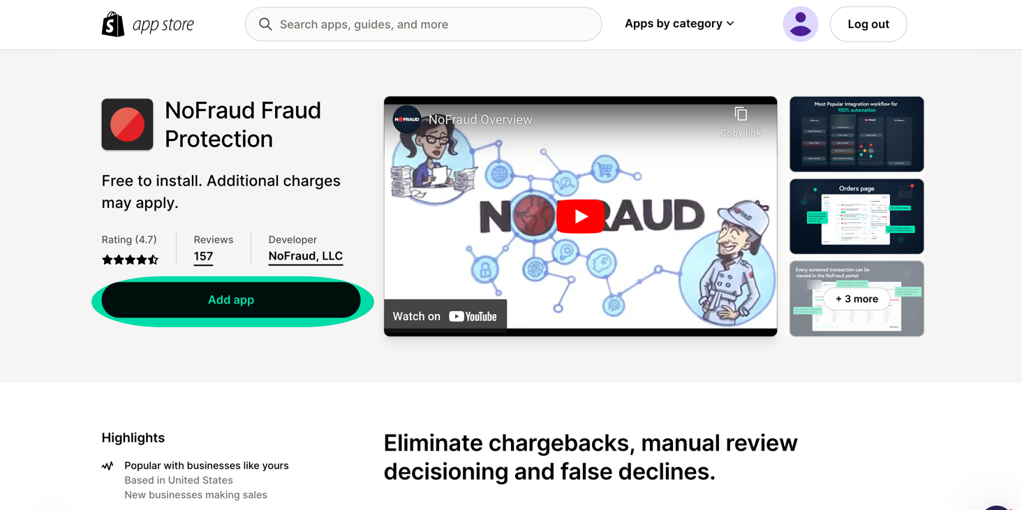 How Do I Install the NoFraud Fraud Protection App for Shopify and ...