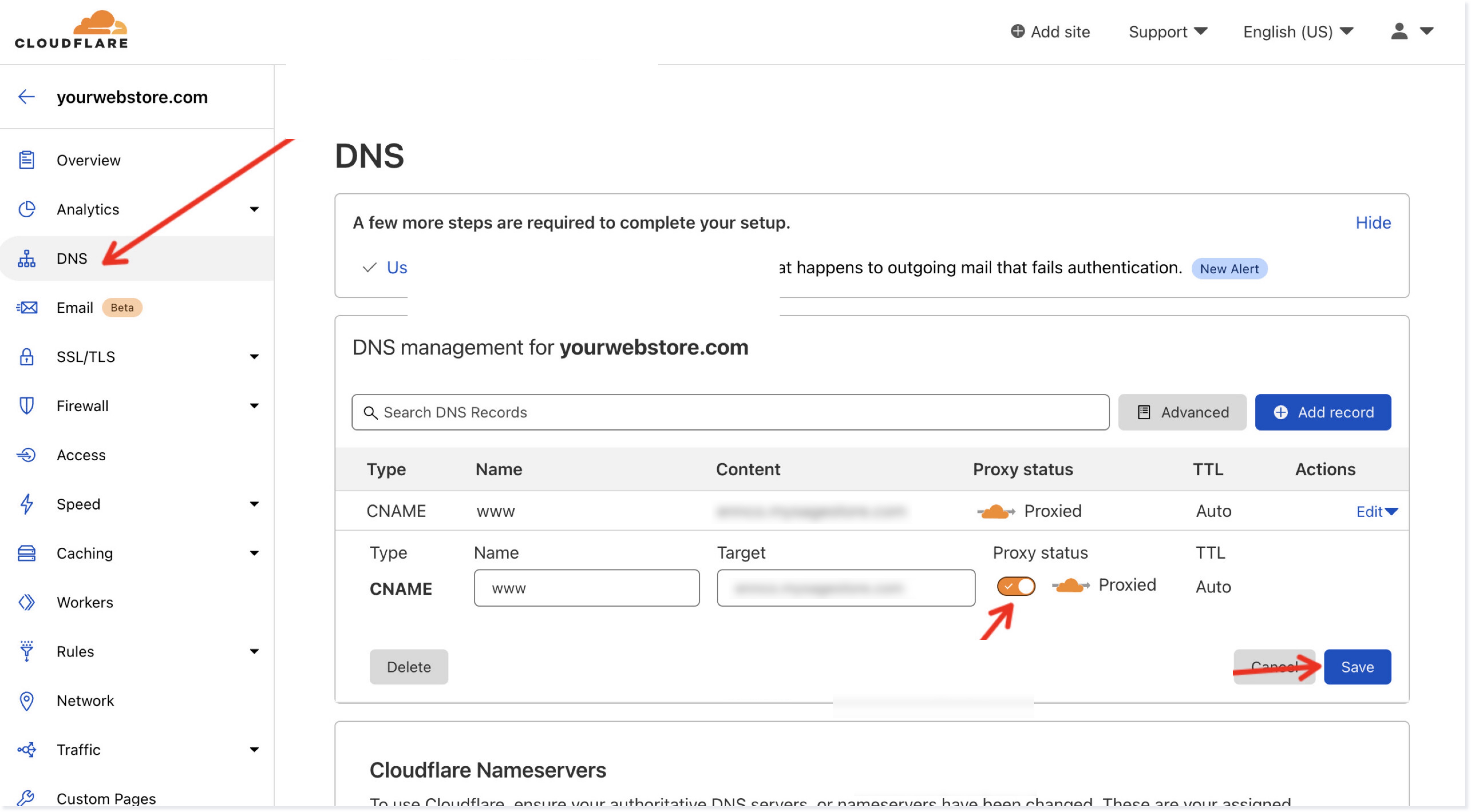 How do I configure Cloudflare with NoFraud Fraud Protection?